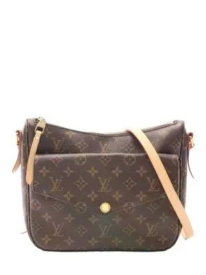 LOUIS VUITTON Pre-owned 2016 Mabillon Monogram Shoulder Bag - Brown