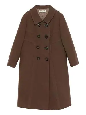 A.N.G.E.L.O. VINTAGE CULT 1960s Double-breasted Coat - Brown