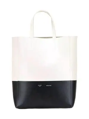 Celine Vertical Cabas Tote Bag - White