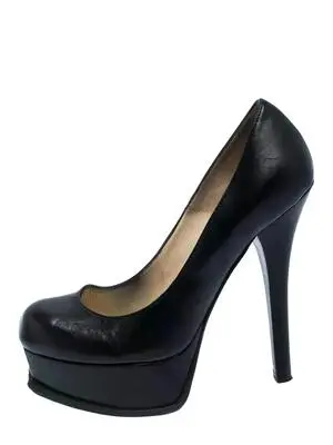 Fendi 130mm Platform Heeled Pumps - Black