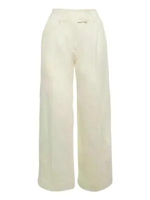 Fendi Knitted Wide Leg Trousers - Neutrals