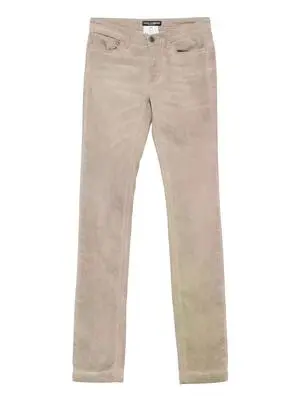 DOLCE & GABBANA 2000s Crease-Detailed Trousers