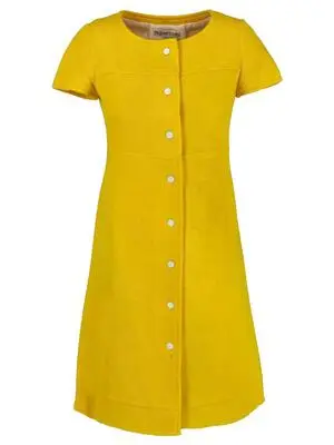 COURREGES Courrèges 1960s Button-Front Dress