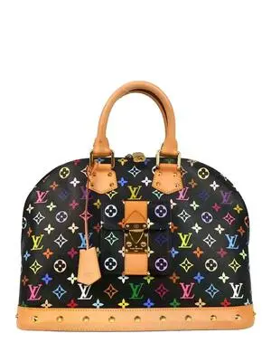 LOUIS VUITTON Alma Gm Handbag - Black
