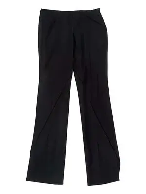 Alexander McQueen Angled Seam Trousers - Black