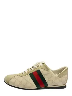 Gucci Gg Debossed Sneakers - Neutrals