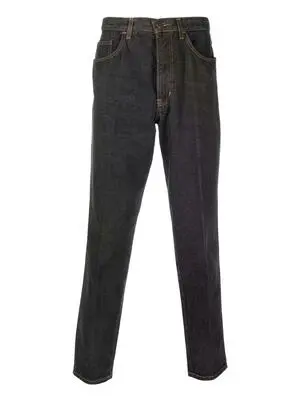 Moschino 1990s Tapered-leg Jeans - Grey