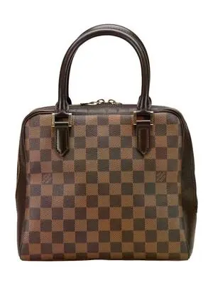 LOUIS VUITTON Damier Ebene Brera Handbag - Brown