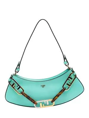 Fendi Olock Swing Satchel - Blue