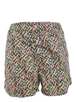 Missoni Chevron-pattern Swim Shorts - Black