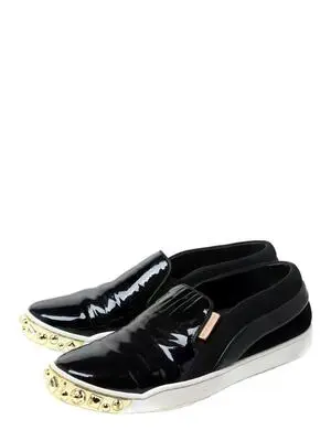 LOUIS VUITTON 2024 Stud-embellished Sneakers - Black