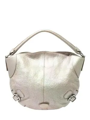 FERRAGAMO Metallic Shoulder Bag - Gold
