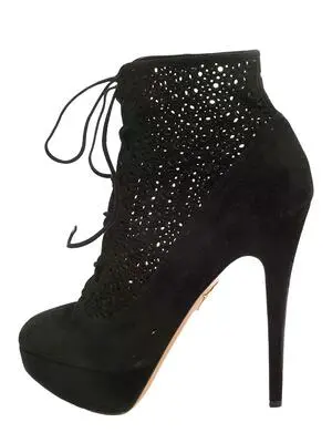 CHARLOTTE OLYMPIA 150mm Stiletto Ankle Boots - Black