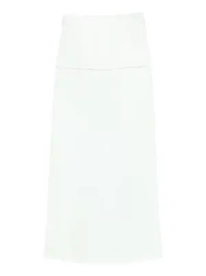 JIL SANDER Straight Skirt - Green