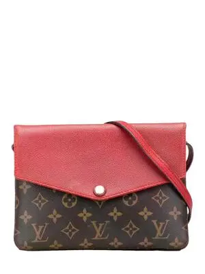 LOUIS VUITTON 2015 Twice Crossbody Bag - Brown