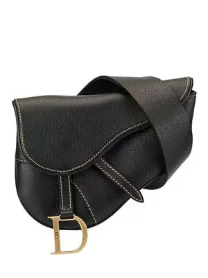 Dior Saddle Belt Bag - Black