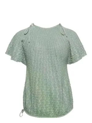 Missoni Lurex-knit Top - Green