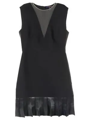 LOUIS VUITTON Mikado Midi Dress - Black