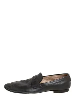 LOUIS VUITTON Leather Loafers - Brown