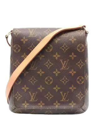 LOUIS VUITTON 2001 Musette Salsa Cross Body Bag - Brown