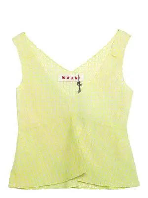 Marni Peplum Top - Yellow