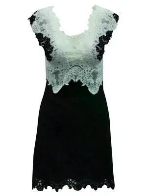 SANDRO V-Neck Lace Dress