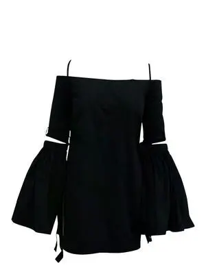 ELLERY Off-Shoulder Mini Dress
