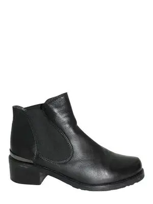 STUART WEITZMAN Leather Elastic-panel Chelsea Boots - Black
