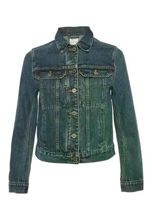Zadig&Voltaire Embroidered Denim Jacket - Blue