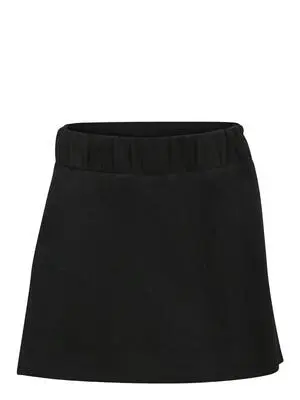 Neil Barrett Gartered Waist A-line Skirt - Black