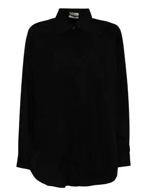 Hermès 1990-2000s Poplin Shirt - Black
