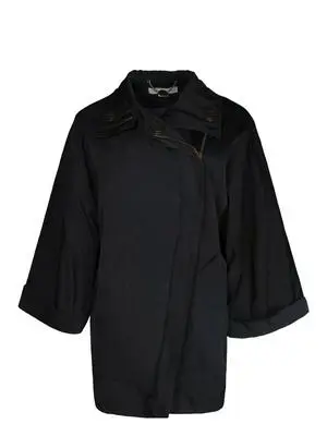 Stella McCartney Wide-sleeve Coat - Black