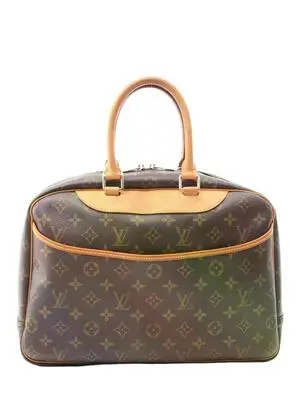 LOUIS VUITTON Deauville Monogram Tote - Brown