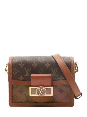LOUIS VUITTON 2021 Mini Dauphine Shoulder Bag - Brown