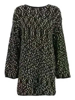Gianfranco Ferre Chenille Sweater - Black
