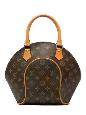LOUIS VUITTON 1998 Monogram Ellipse Pm Handbag - Brown