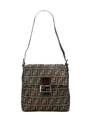Fendi 20th Century Zucca Canvas Shoulder Bag - Brown