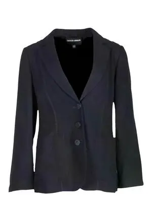 Giorgio Armani Single-breasted Blazer - Blue