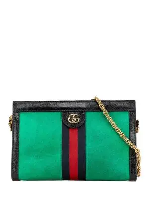 Gucci Small Ophidia Chain Crossbody Bag - Black