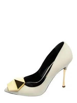 NICHOLAS KIRKWOOD 110mm Stud-embellished Pumps - White