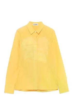 JIL SANDER 2010s Cotton Shirt - Yellow