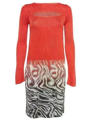 Missoni Keyhole-detail Knit Dress - Red