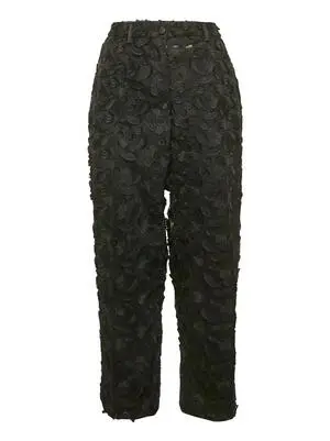 Dolce & Gabbana Appliqué-detailing Pants - Black