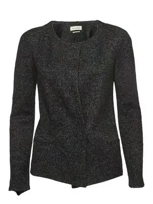 ISABEL MARANT VINTAGE Tweed Cardigan - Black