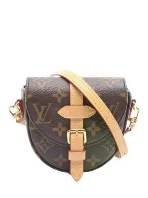 LOUIS VUITTON 2021 Mini Chantilly Monogram Shoulder Bag - Brown
