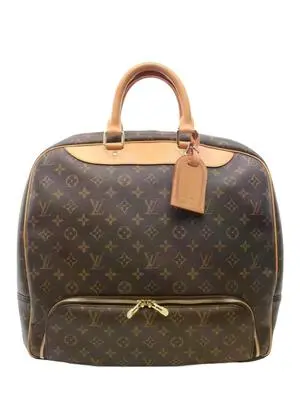 LOUIS VUITTON 2001 Monogram Boston Bag - Brown