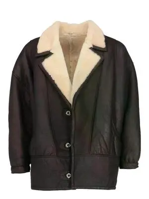 A.N.G.E.L.O. VINTAGE CULT 1980s Shearling Coat - Brown
