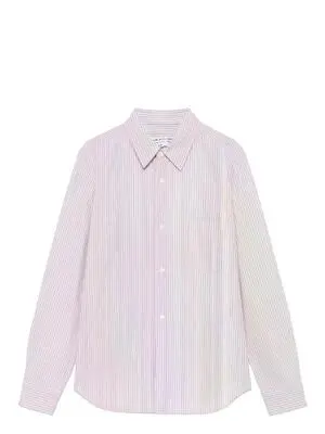 Comme Des Garçons 2000s Striped Shirt - Pink