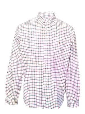 Polo Ralph Lauren Checked Button-down Shirt - White