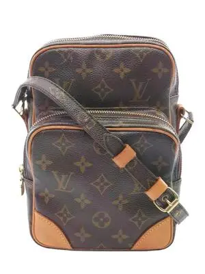 LOUIS VUITTON 2003 Amazon Monogram Shoulder Bag - Brown